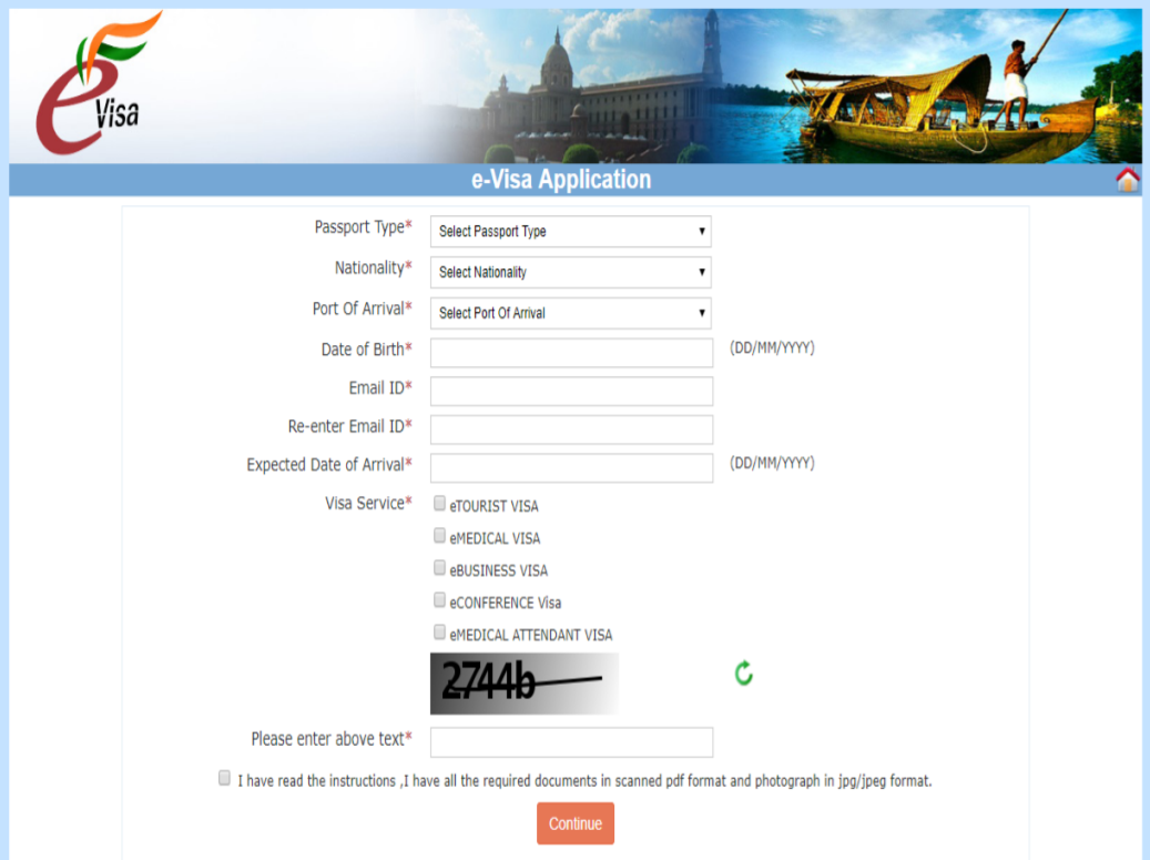 Paso a paso guía para Solicitar la visa de la India